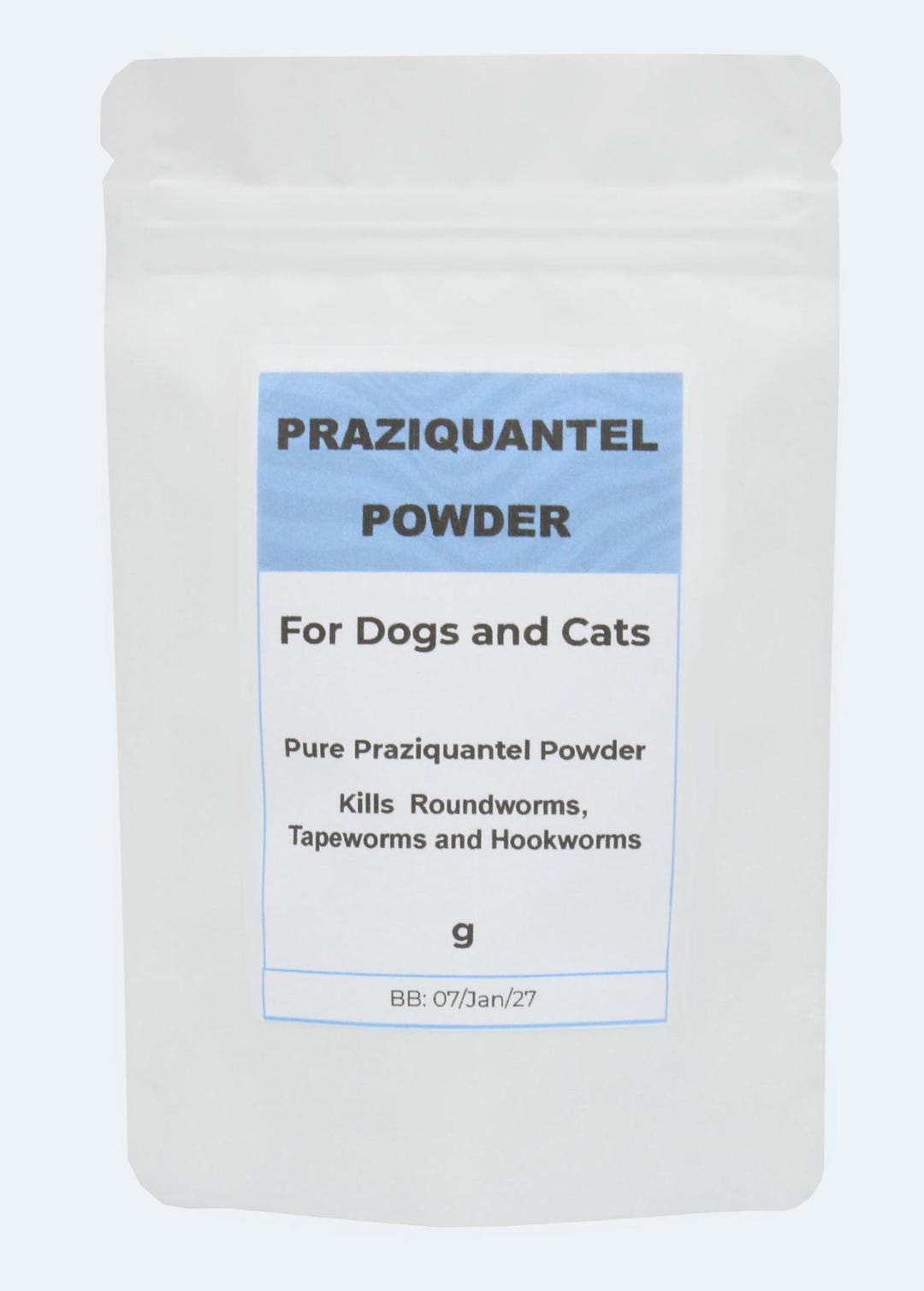 Pure Praziquantel Powder Worming for Dogs and Cats, Body and Gill ...