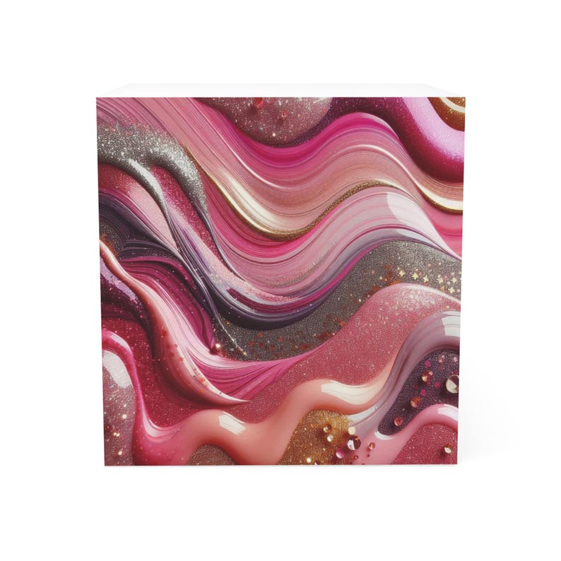 Pixie Stardust Note Cube Office Desk Decor, Stationery Gift, Paper Memo ...