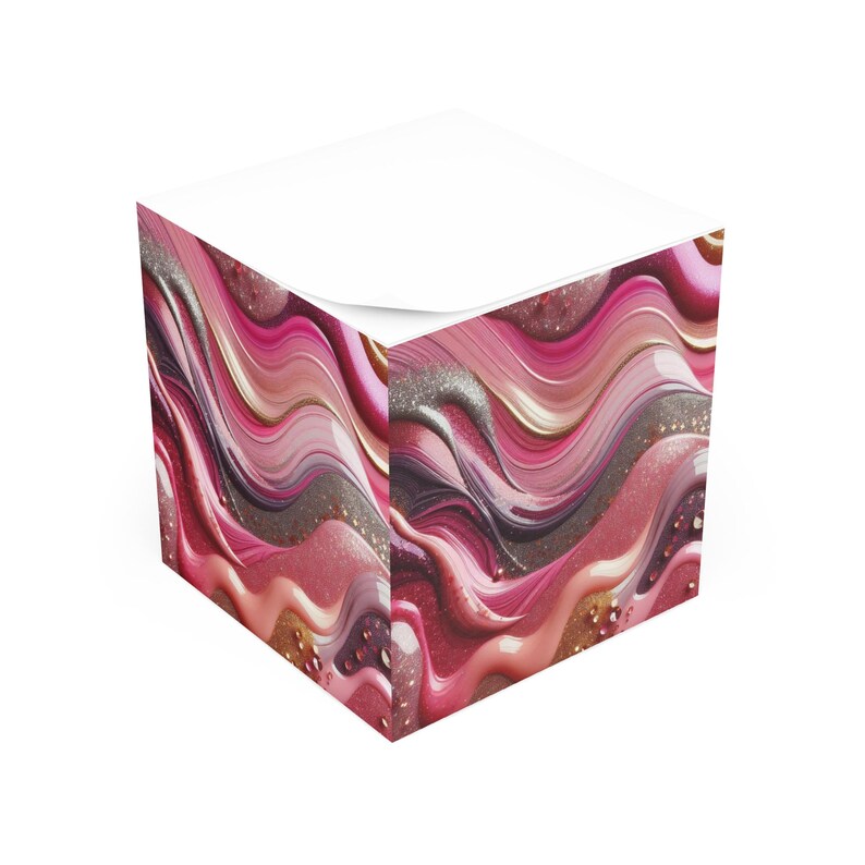 Pixie Stardust Note Cube Office Desk Decor, Stationery Gift, Paper Memo ...