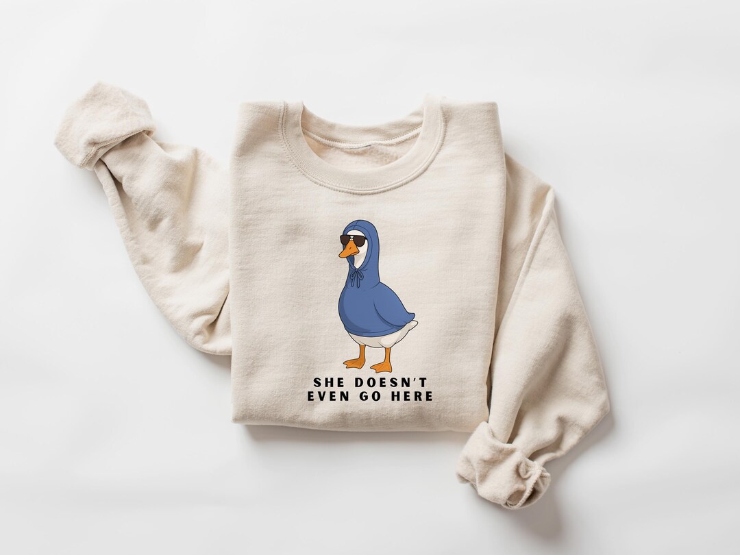 Sudadera «Ni siquiera va aquí», Camiseta con meme de serie de ...