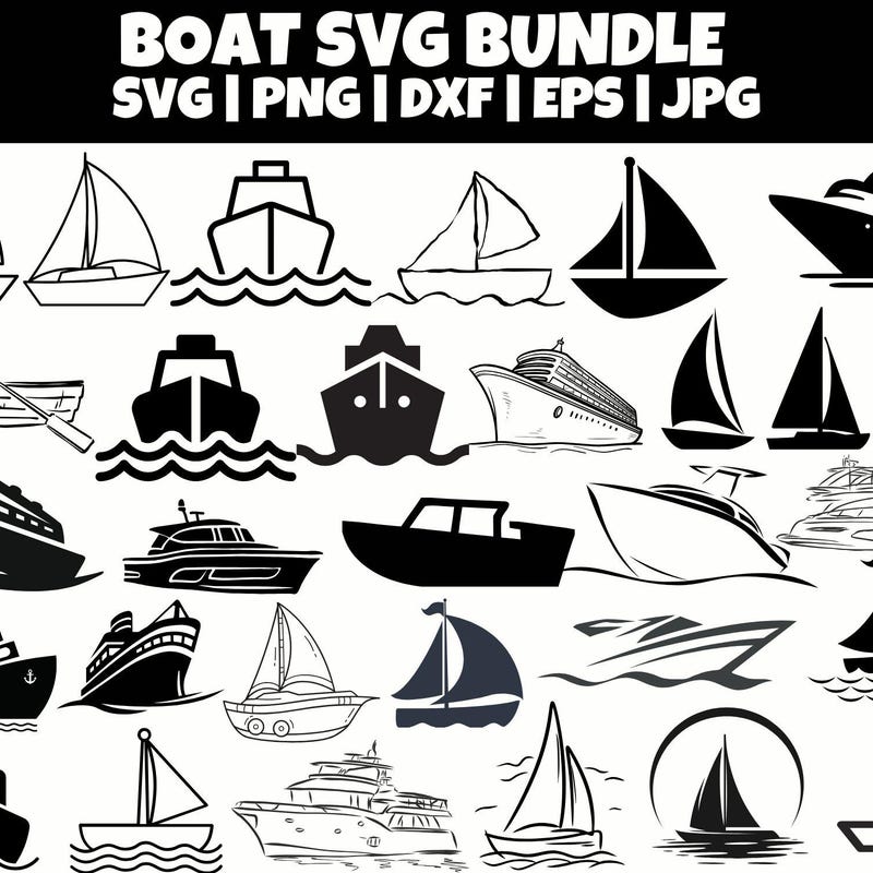 Small Ship Drawing - Etsy