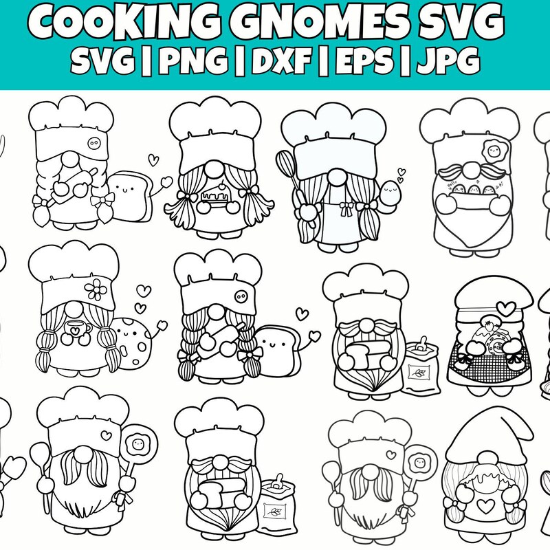 Chef Gnome - Etsy