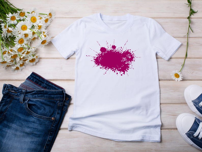 Paint Splatter SVG Bundle Paint Splats Svg Paint Svg Clipart Vector Ink ...