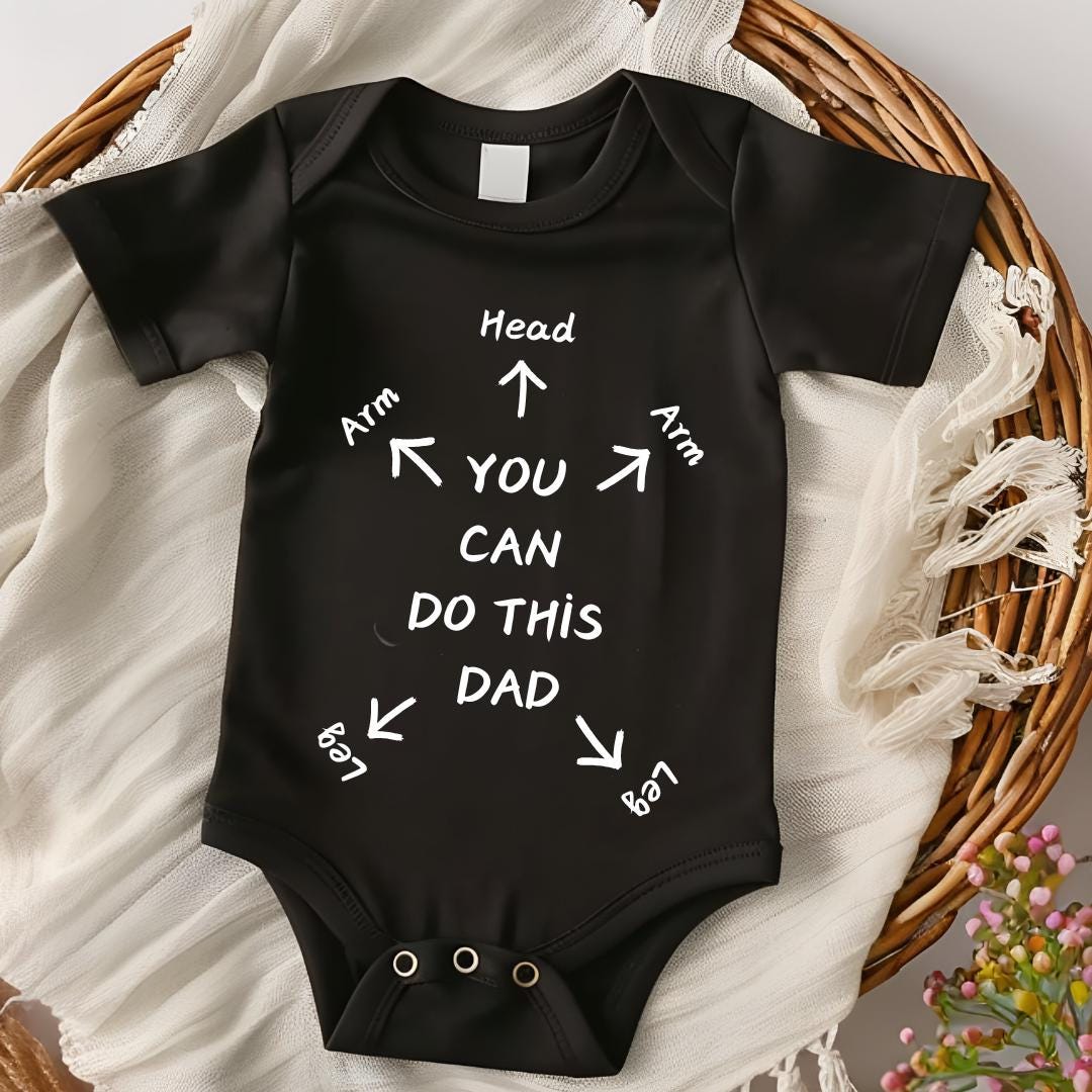 You Can Do This Dad Onesie®, Newborn Babyonesie, Baby Announcement ...