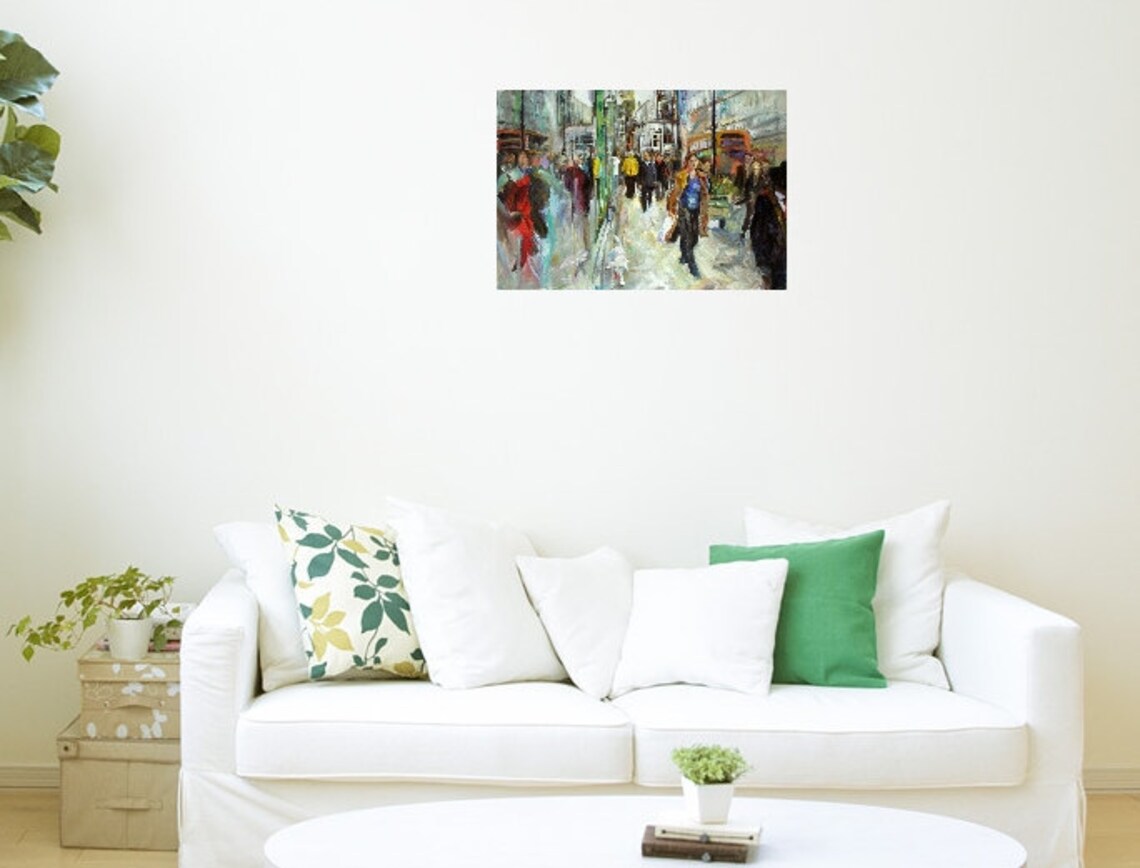 PASSAGE Unique Impressionistic - Etsy