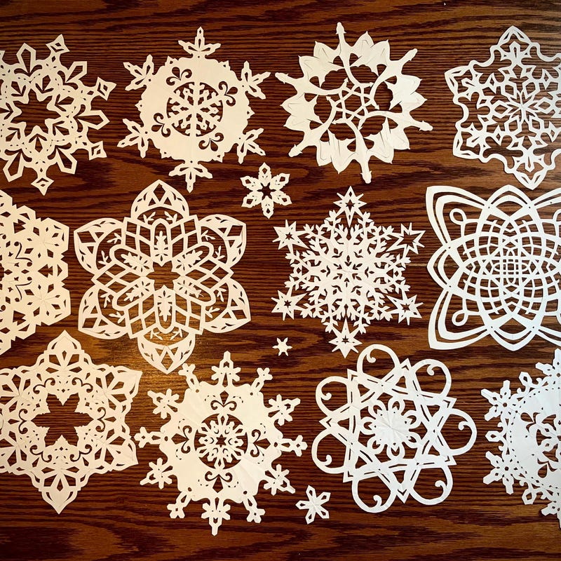 Paper Snowflakes - Etsy