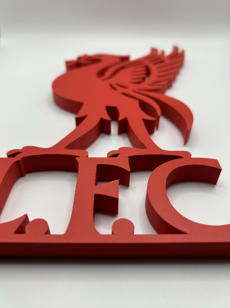 Liverpool FC Wall Logo. 3D Printed Crest - Etsy