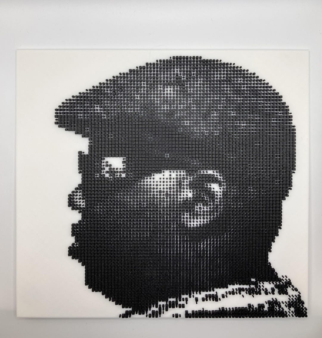 NOTORIOUS B.I.G Print / Portrait. 3D Printed - Etsy