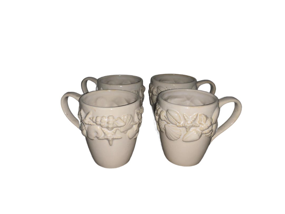 VINTAGE. JC Penny Home Collection Water Mugs (set of 4). Water Mugs ...