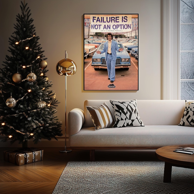 Failure is Not an Option Photographic Art Matte Vertical Posters, Funny ...