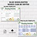 Printable Cleaning Schedule, EDITABLE Cleaning Planner, Cleaning ...