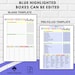 Editable Homeschool Checklist: Daily & Weekly Planner (digital Download ...