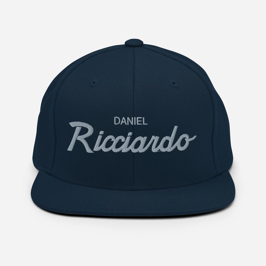Daniel Ricciardo 90s Throwback F1 Snapback Hat - Etsy