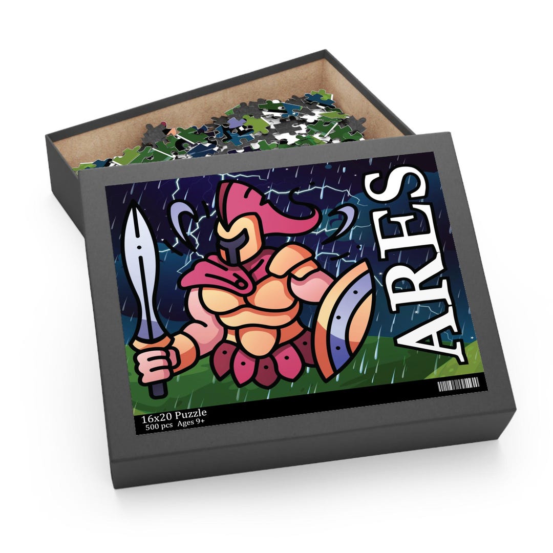 Greek Mythology Ares Jigsaw Puzzle 100, 250, 500-piece Ideal for Greek ...