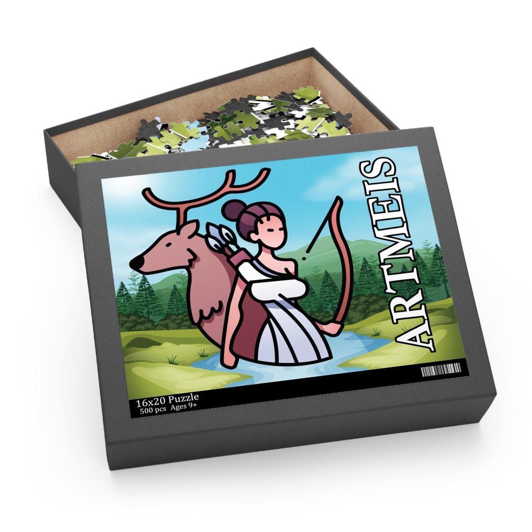 Greek Mythology Artemis Jigsaw Puzzle 100, 250, 500-piece Ideal for ...