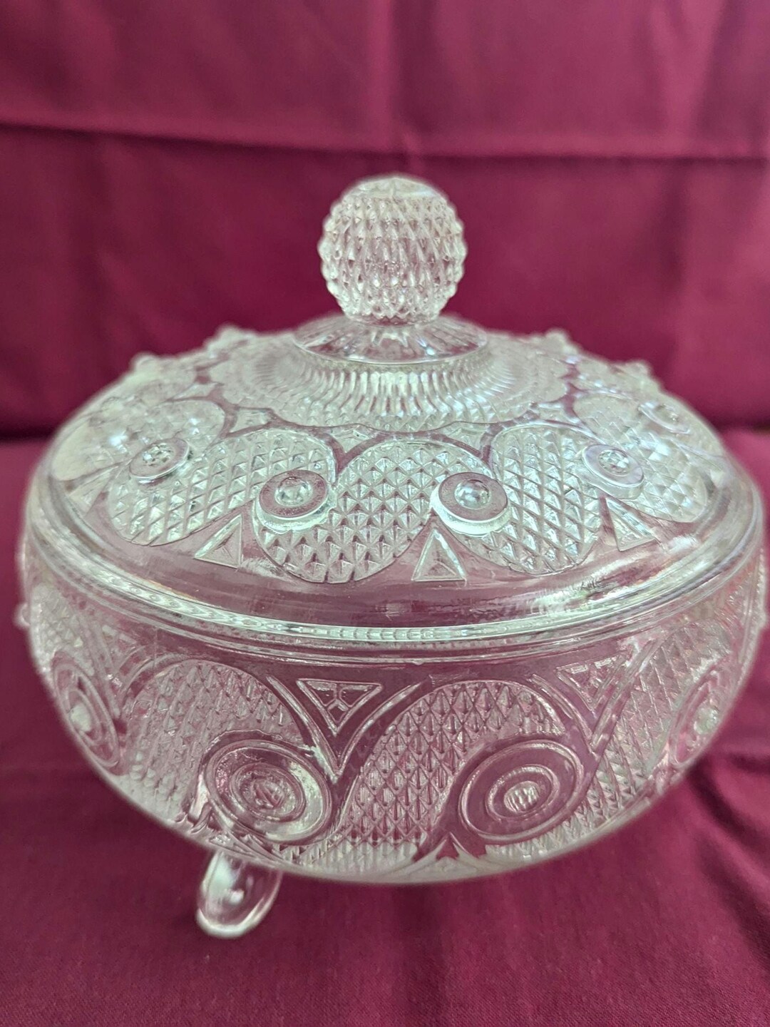 Vintage Avon 3 Footed Candy Dish - Etsy