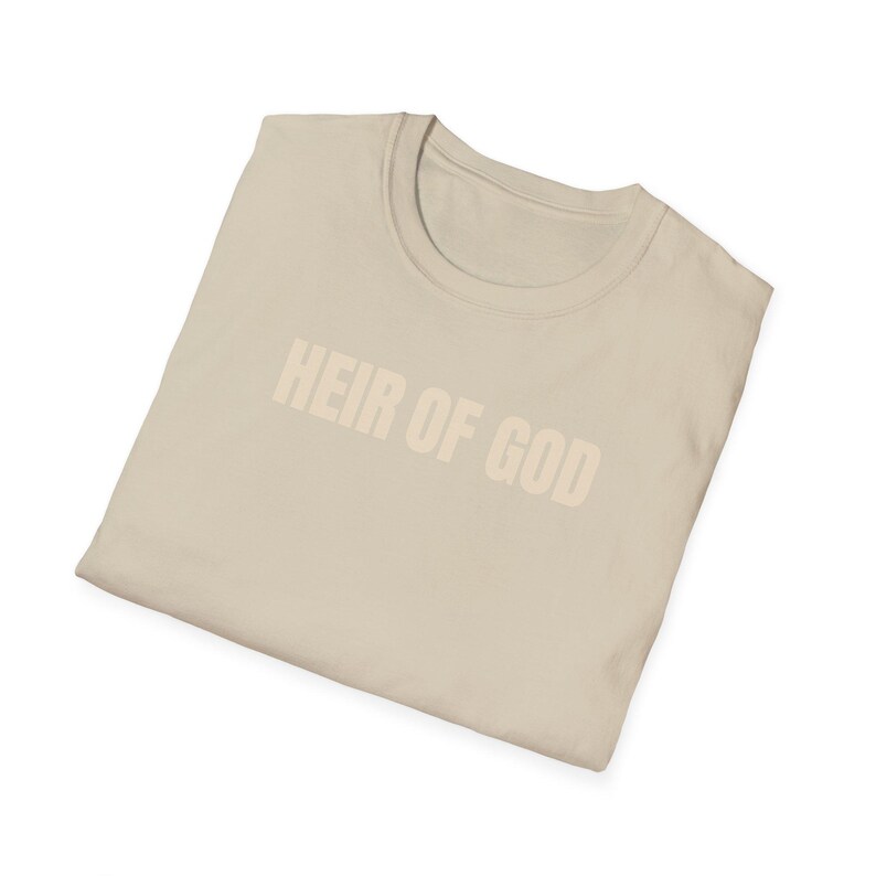Heir of God Neutral Unisex Soft Style T-shirt - Etsy