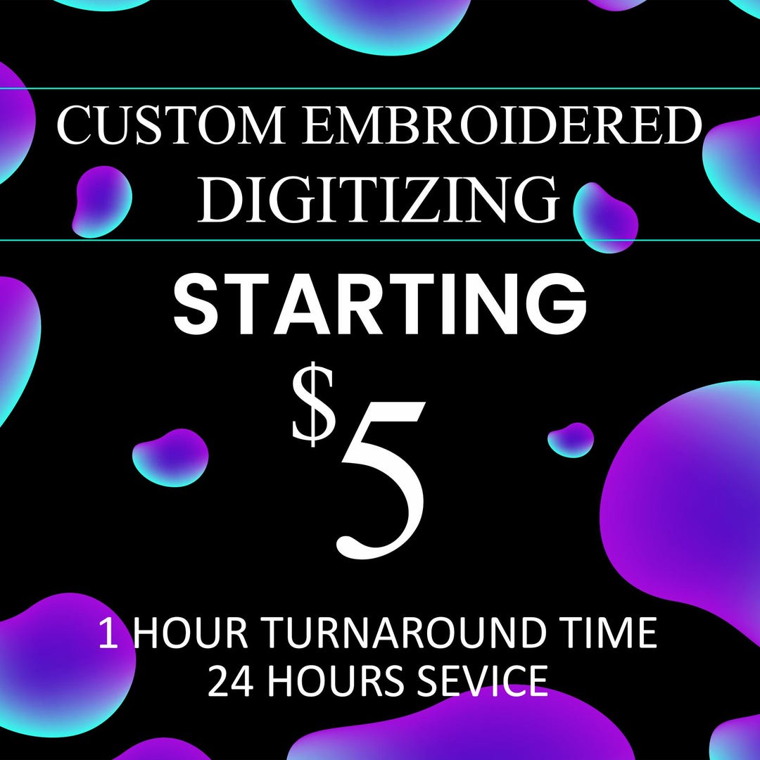 Custom Embroidery Digitizing, Logo Digitizing, Embroidery Digitizing Service, Image Digitizing ...