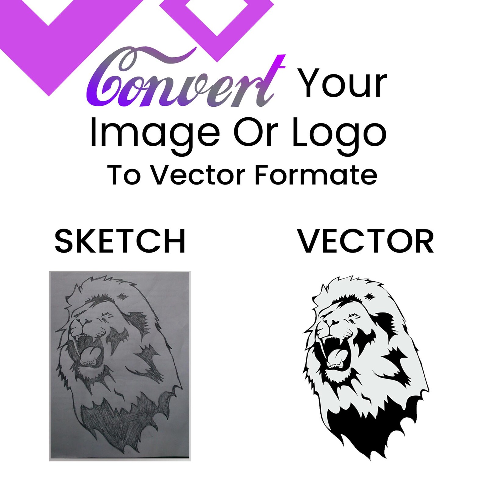 Digital Illustration, Image to Vector, Custom SVG, Convert to Vector ...