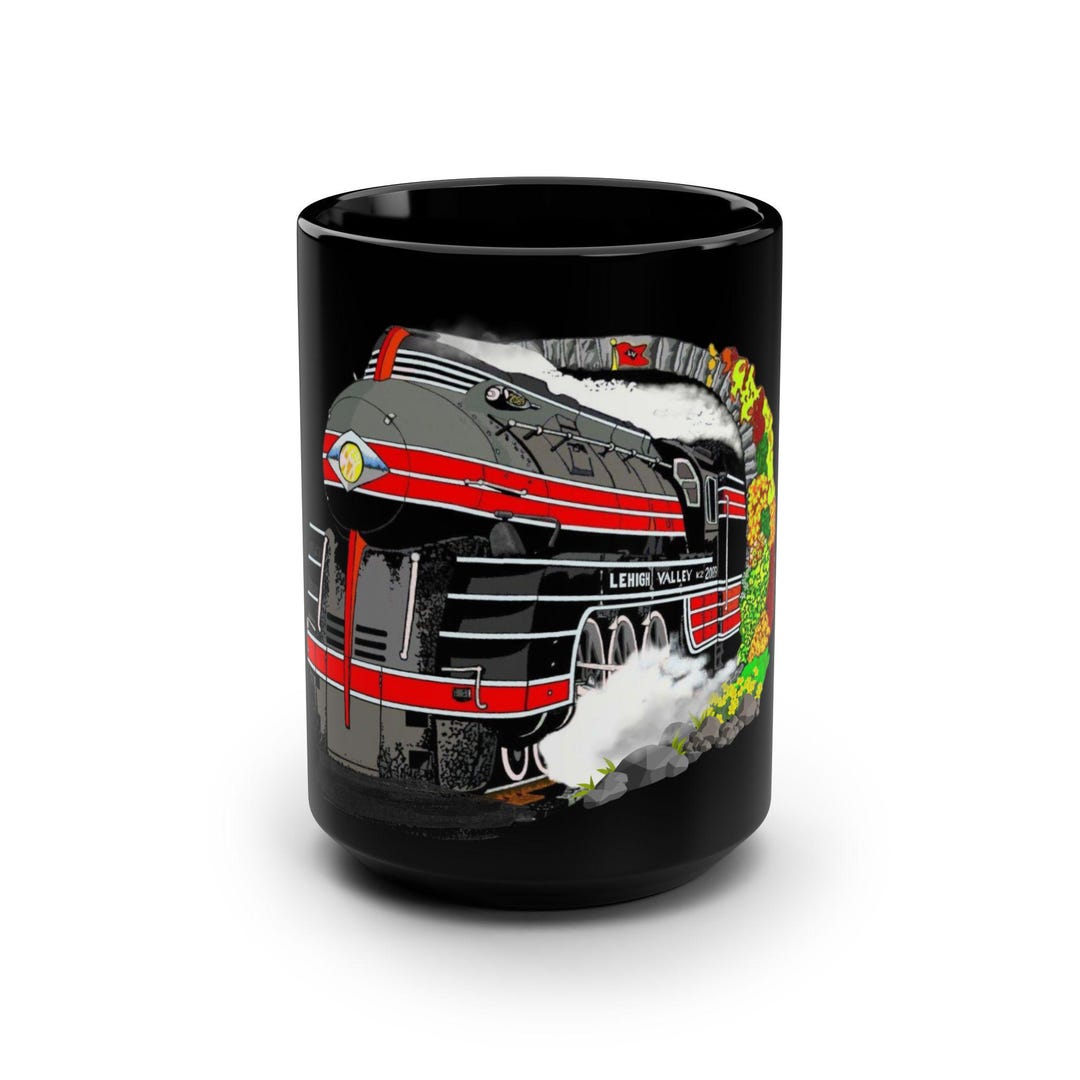 Number 2089 Lehigh Valley Railroad (LVRR) Black Diamond_mug 15oz - Etsy