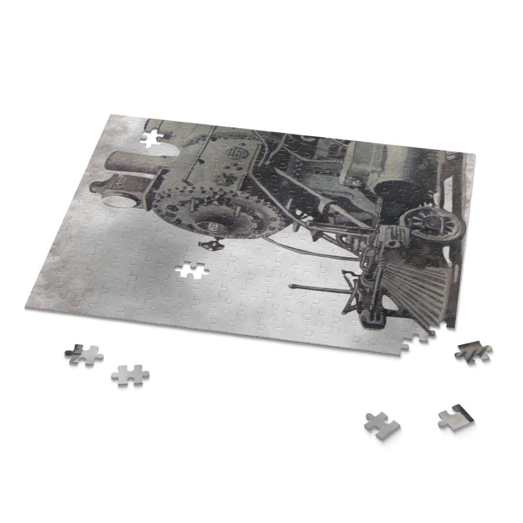Number 1422 Erie Railroad Steam Locomotive_puzzle (252- or 500-piece ...
