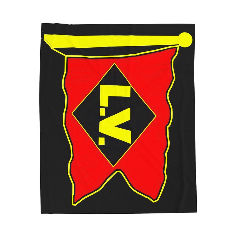 Lehigh Valley Railroad (LVRR) Flag Emblem_velveteen Plush Blanket - Etsy