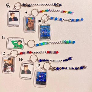 Dan and Phil Mini Photo Keychains - Etsy