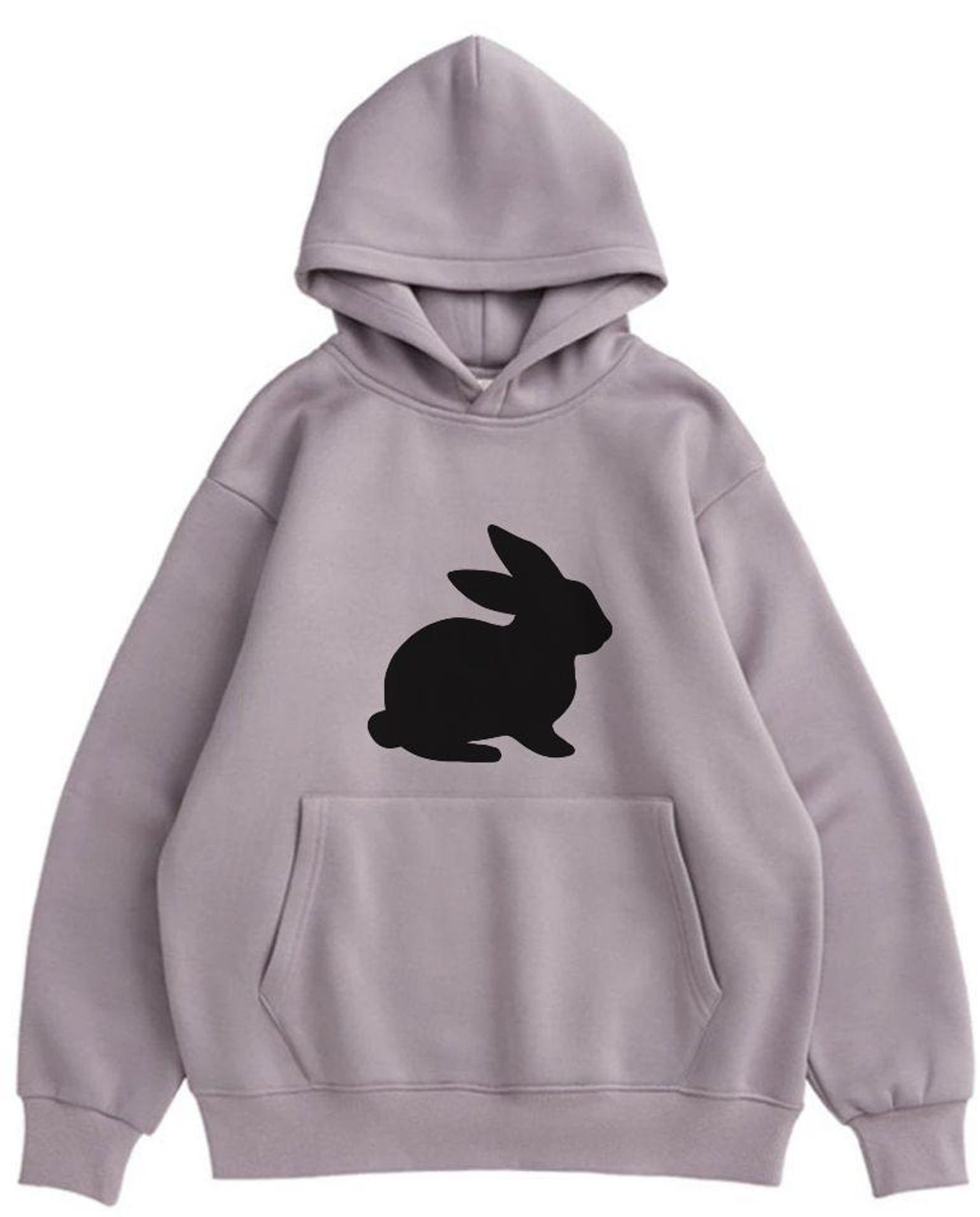 Black Bunny Svg, Png, Jpg, Pdf, Bunny Silhouette, Cute Rabbit ...