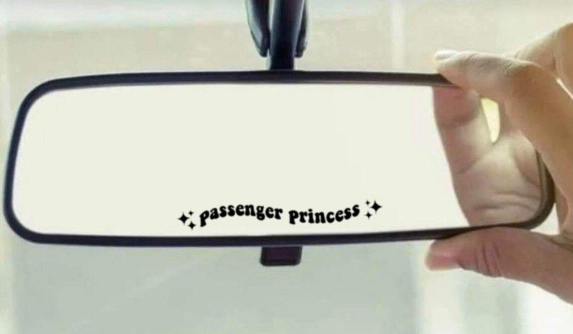 Passenger Princess, Svg, Png, Pdf, Jpg, Mirror Car Decal, Passenger ...