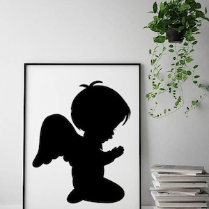 Angel Boy Svg, Png, Pdf, Jpg, Angels, Kid Angel, Toddler Angel, Baby ...