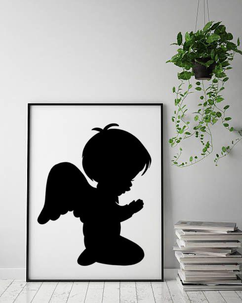 Angel Boy Svg, Png, Pdf, Jpg, Angels, Kid Angel, Toddler Angel, Baby ...