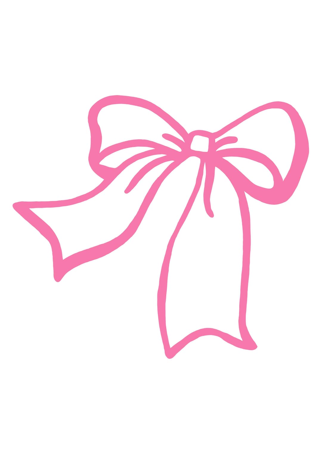 Pink Bow Svg, Png, Jpg, Pdf, Ribbon Bow, Pink Bow, Coquette, Soft Girl ...