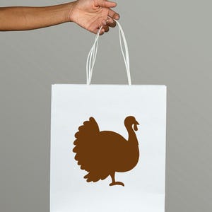 Turkey Silhouette Clipart: Wild Turkey Vector Bundle (digital Download ...