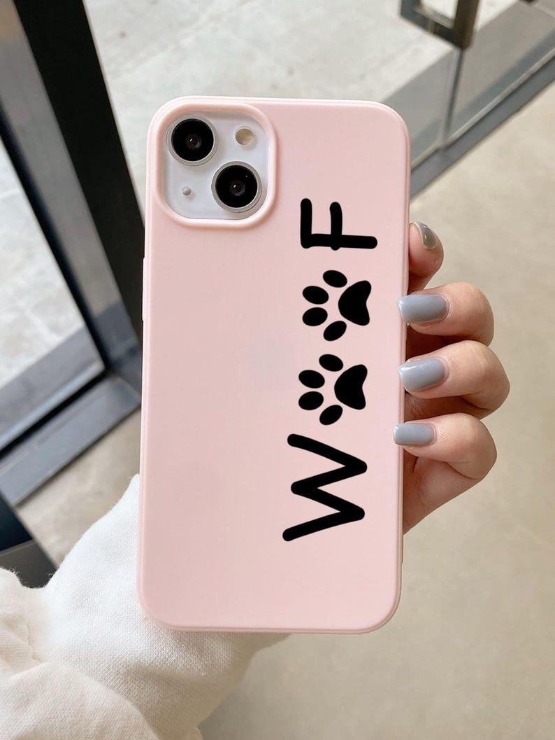 Woof Dog Paw Print (svg, Png, Jpg, Pdf), Dog Lover - Etsy