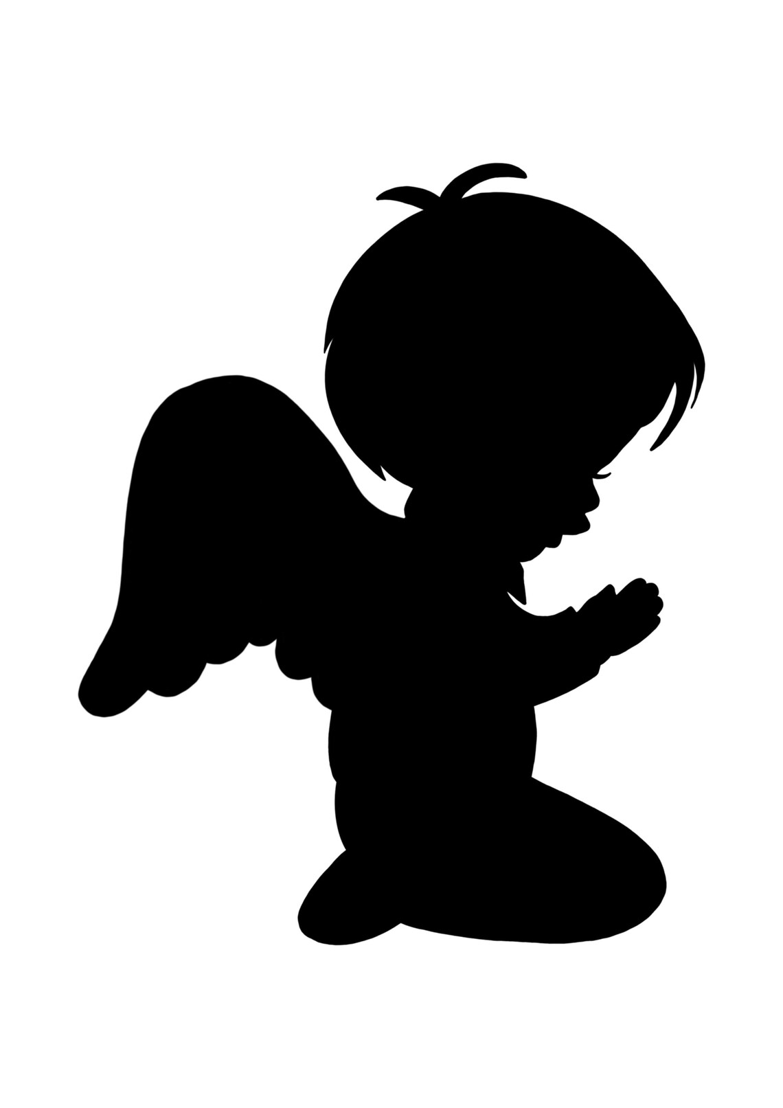 Angel Boy Svg, Png, Pdf, Jpg, Angels, Kid Angel, Toddler Angel, Baby ...