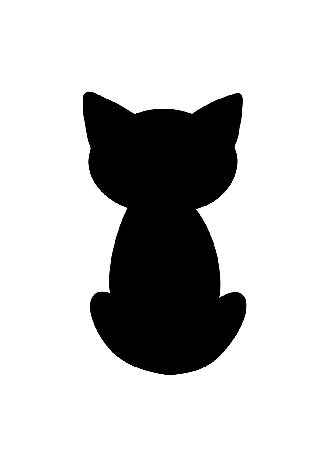 Cat Vector, Curious Kitten Cut Files (svg, Png, Pdf, Jpg) - Etsy