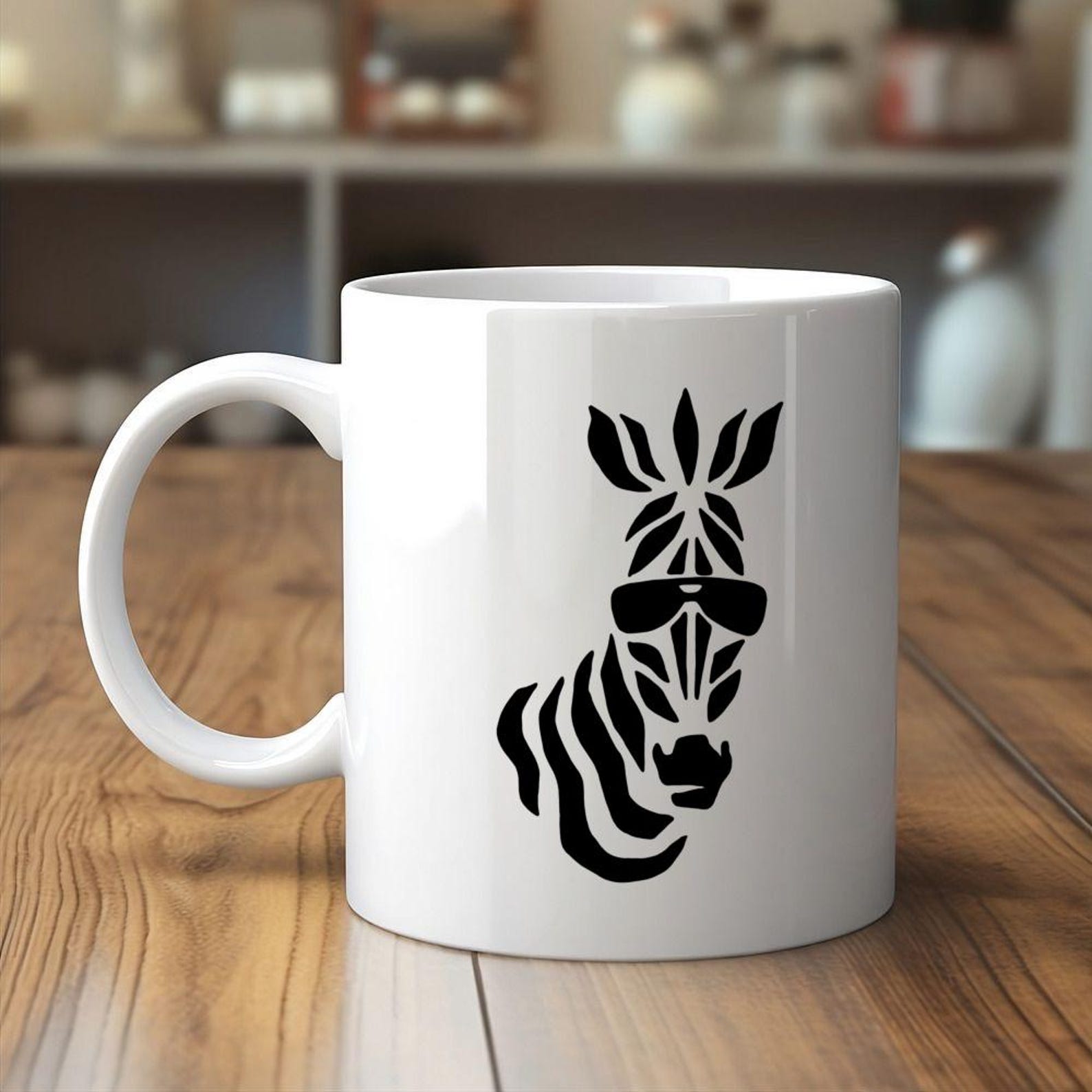 Zebra Svg, Png, Jpg, Pdf, Vinyl Cutting File, Animal Portrait, Wildlife ...