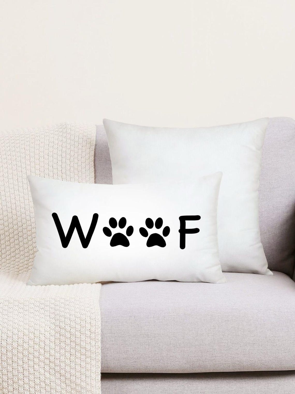 Woof Dog Paw Print (svg, Png, Jpg, Pdf), Dog Lover - Etsy