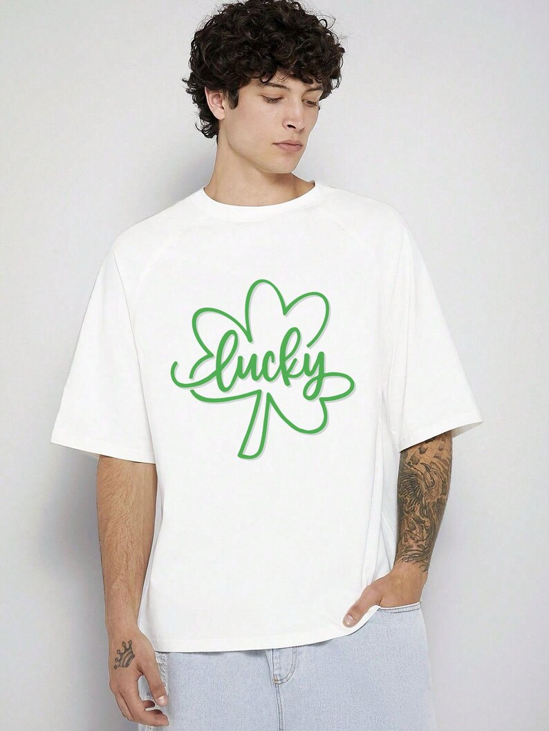 Lucky Svg, Png, Jpg, Pdf, Happy Go Lucky, Shamrock, St Patricks Day ...