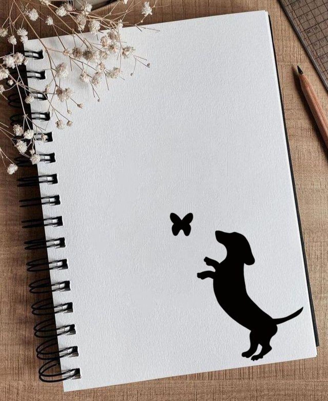 Dog Playing Svg, Png, Jpg, Pdf, Files for Cricut, Dog Clipart Image ...