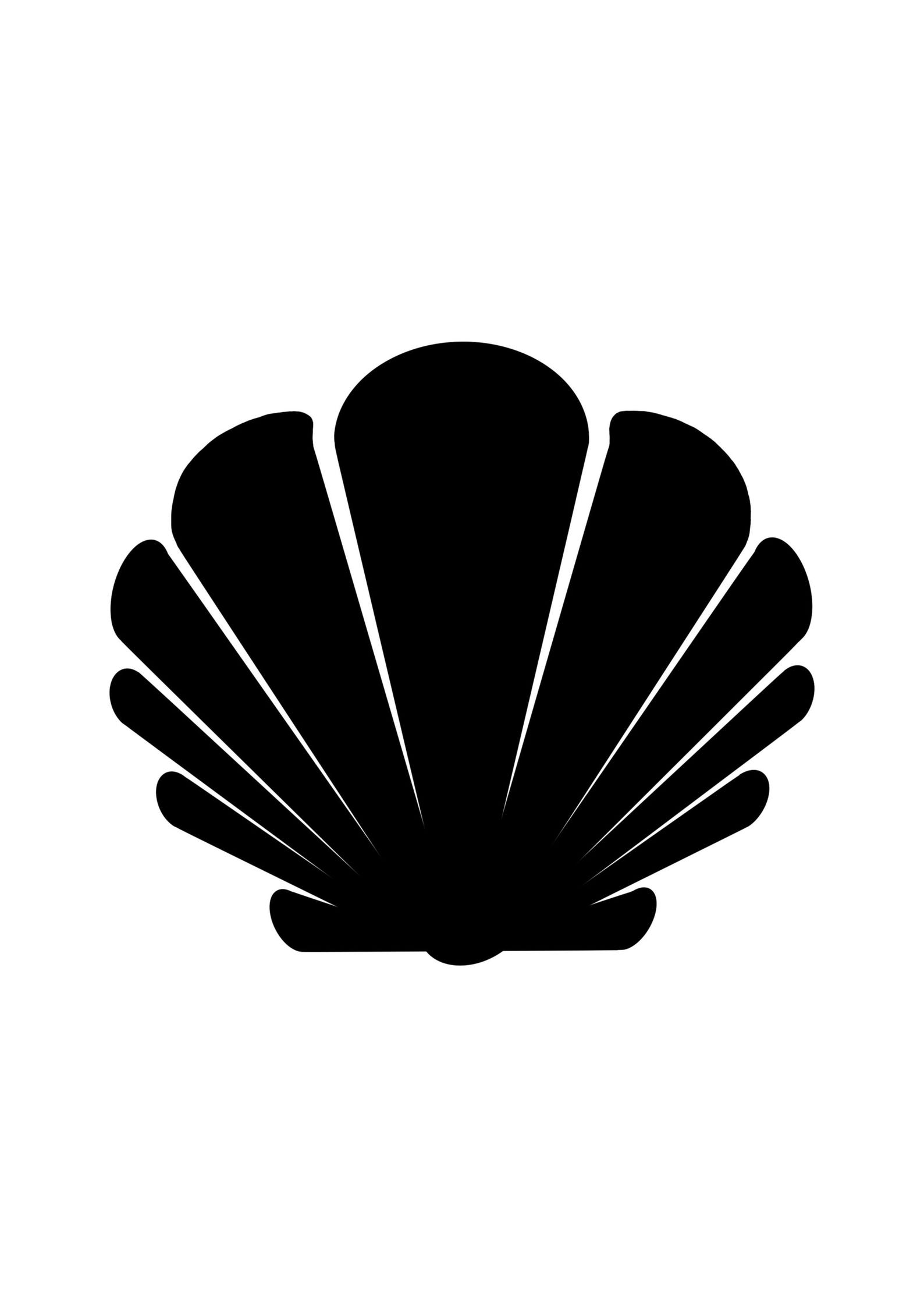 Seashell Svg, Png, Jpg, Pdf, Clam Clip Art, Instant Digital Download ...