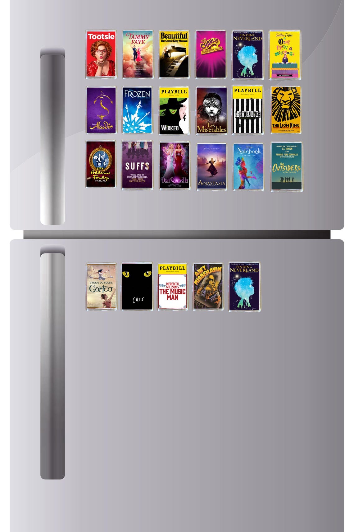 Frozen Broadway Fridge Magnet - Etsy