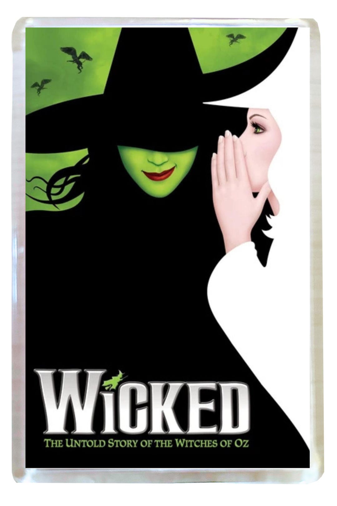 Wicked Musical Broadway Fridge Magnet V2 - Etsy