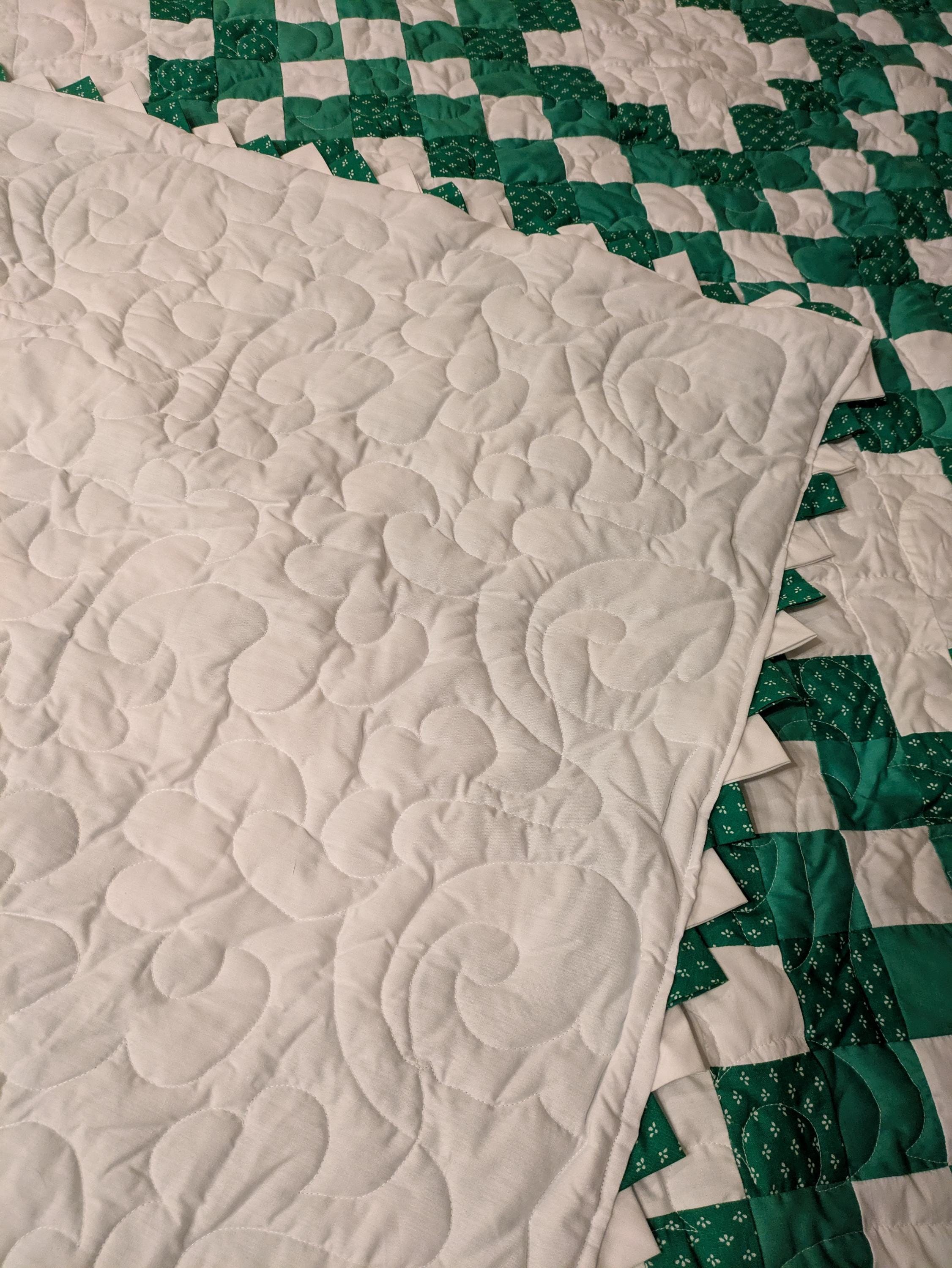 Brand New Double Irish Chain Patchwork Queen Size Quilt - Etsy
