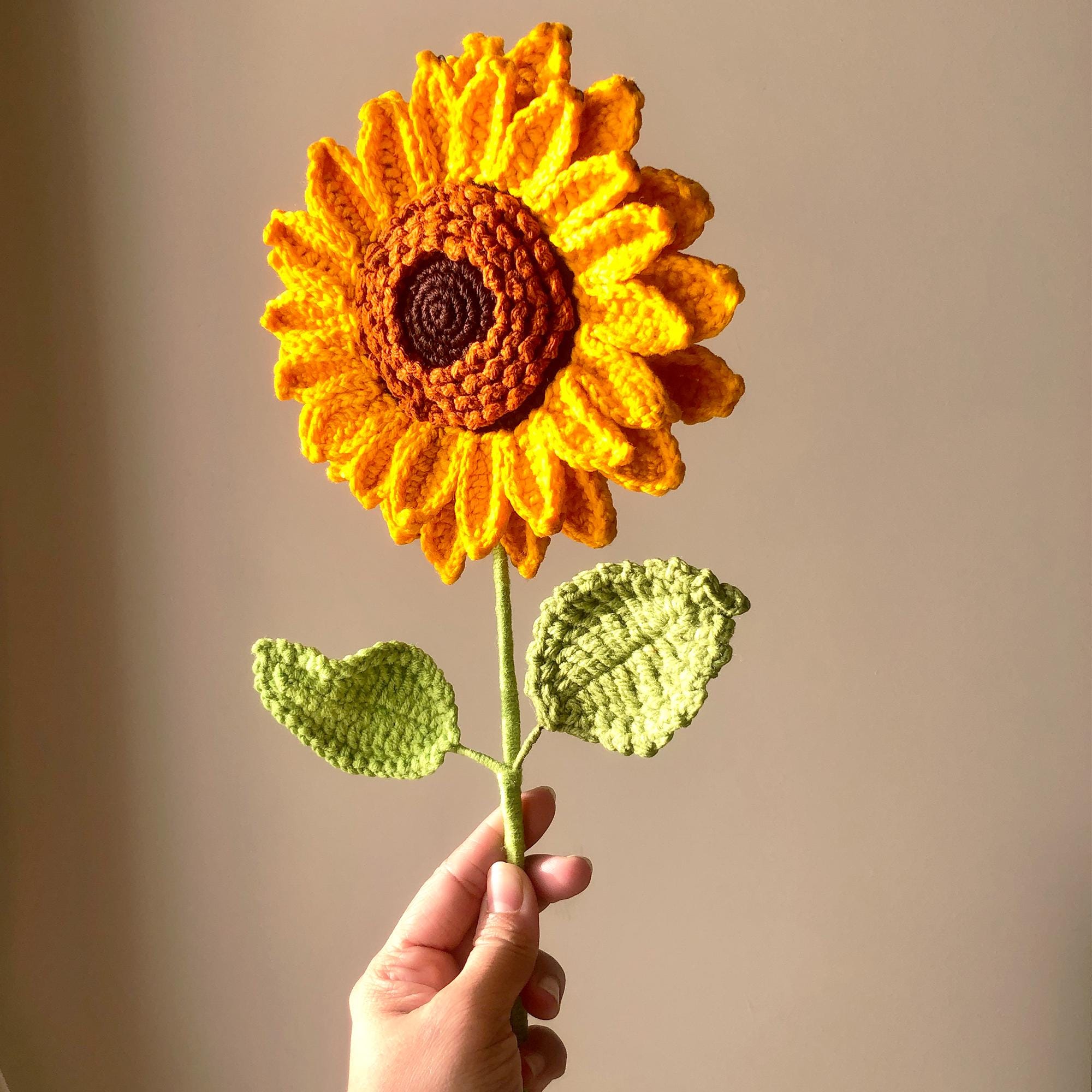 Amigurumi Sunflower Crochet Pattern, Sunflower Crochet Pattern, Crochet ...
