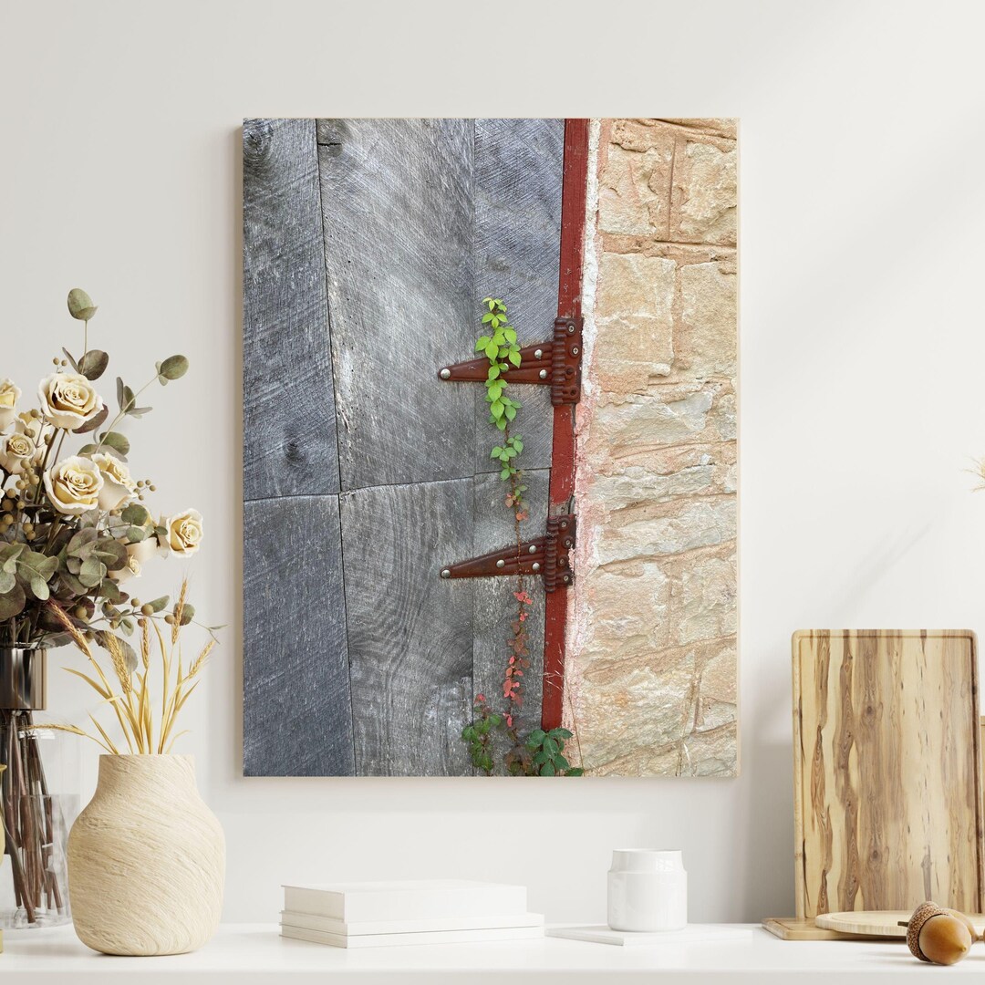 Flint Hills Limestone Wall Art: Rustic Kansas Prairie Print (digital ...