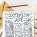 Printable Kids Reading Log Tracker | Summer Reading Log | Cute Bear ...