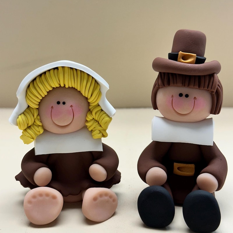 Pilgrim Figurine - Etsy