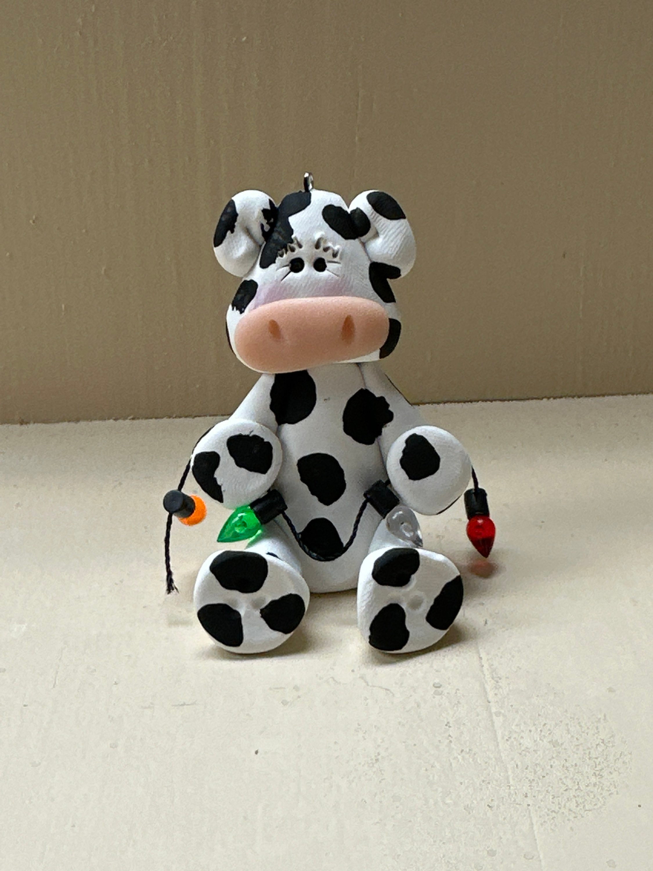 Cow With Lights Ornament - Etsy