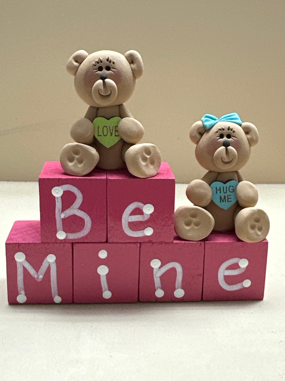 Valentine’s Day Teddy Bear Decoration - Etsy